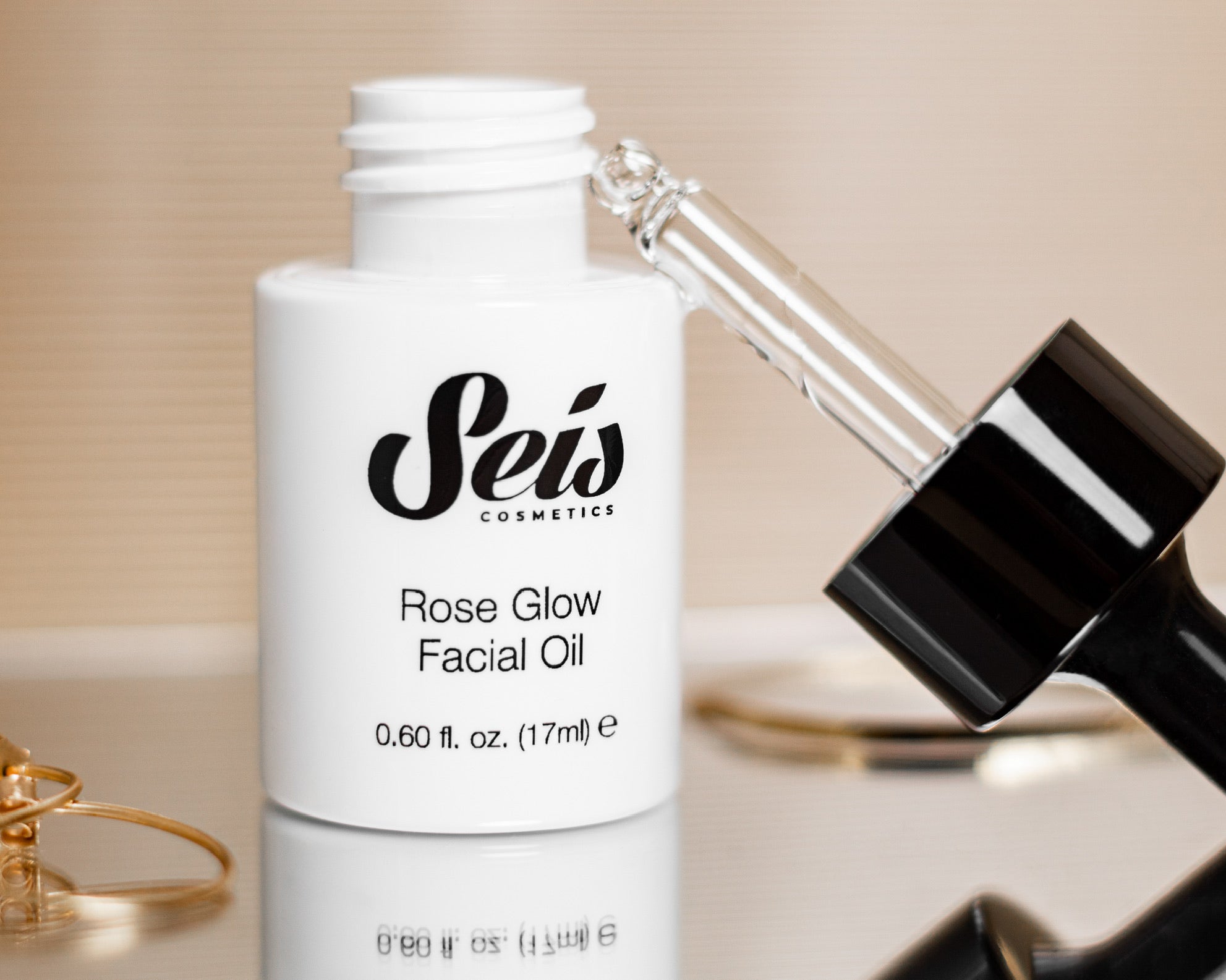 Rose Glow Facial Oil - Seis Cosmetics